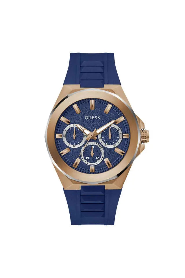 Dashboard 46 mm Blue Dial Silicone Analogue Wrist Watch For Men - GW07 ...